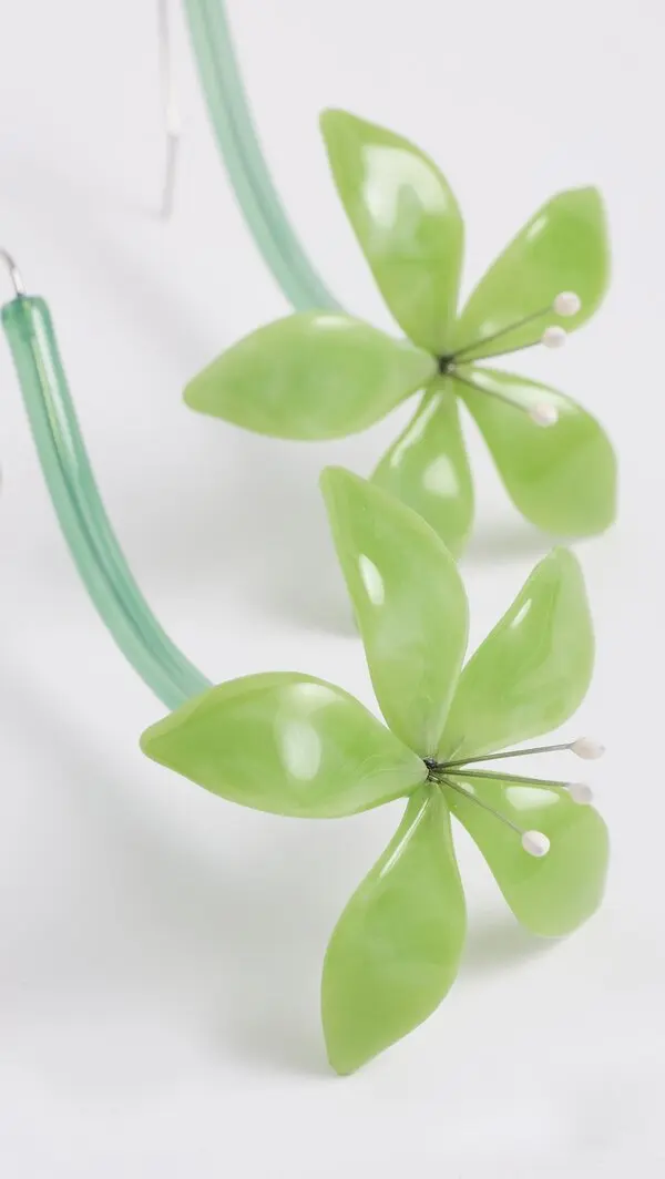 Tory Burch Curiosity Flower Earrings