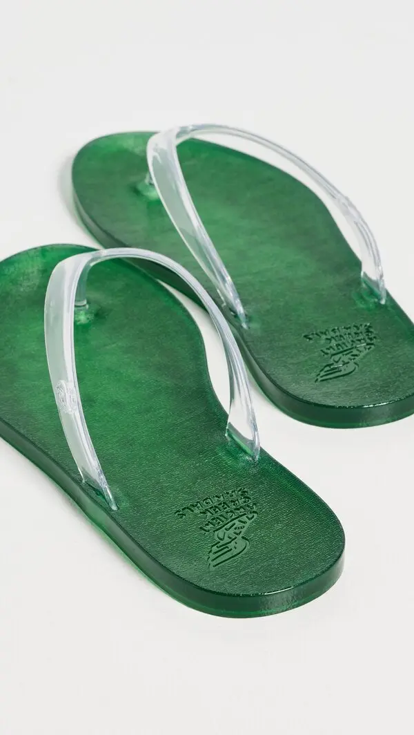 ANCIENT GREEK SANDALS Pvc Jelly Flip Flops