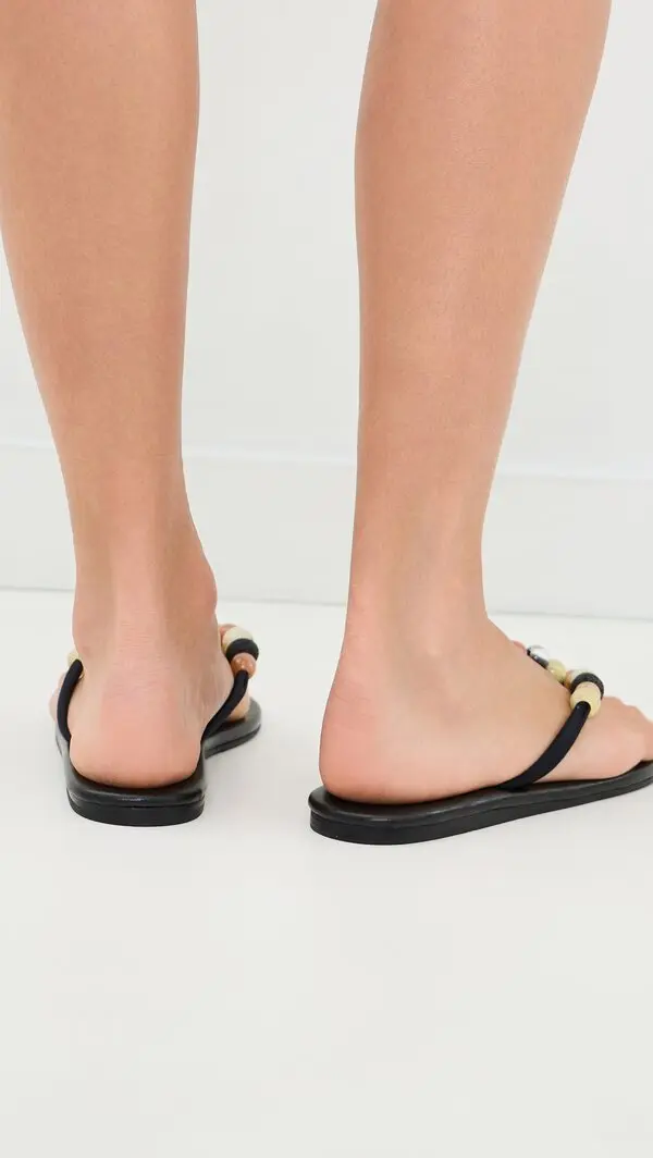 ANCIENT GREEK SANDALS Saionara Bead Flip Flops