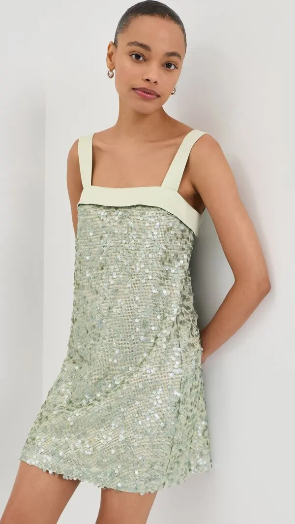 Simkhai Davina Embellished Mini Dress