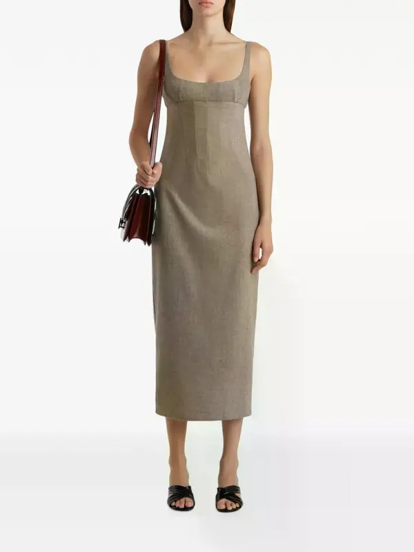 Khaite Lotte Dress - Neutrals