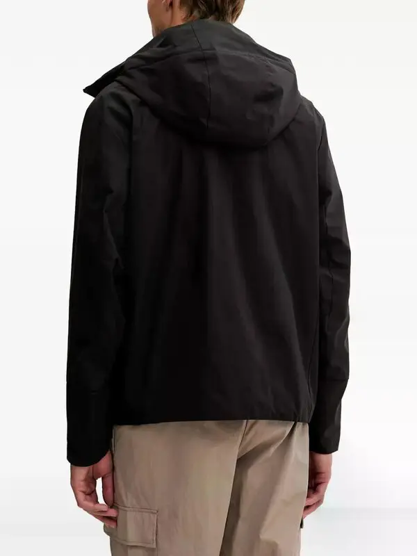 EA7 Logo-print Hooded Jacket
