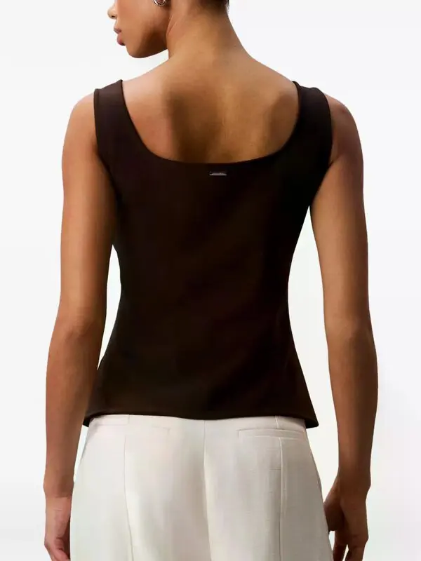 Calvin Klein Sleeveless Zip-up Vest