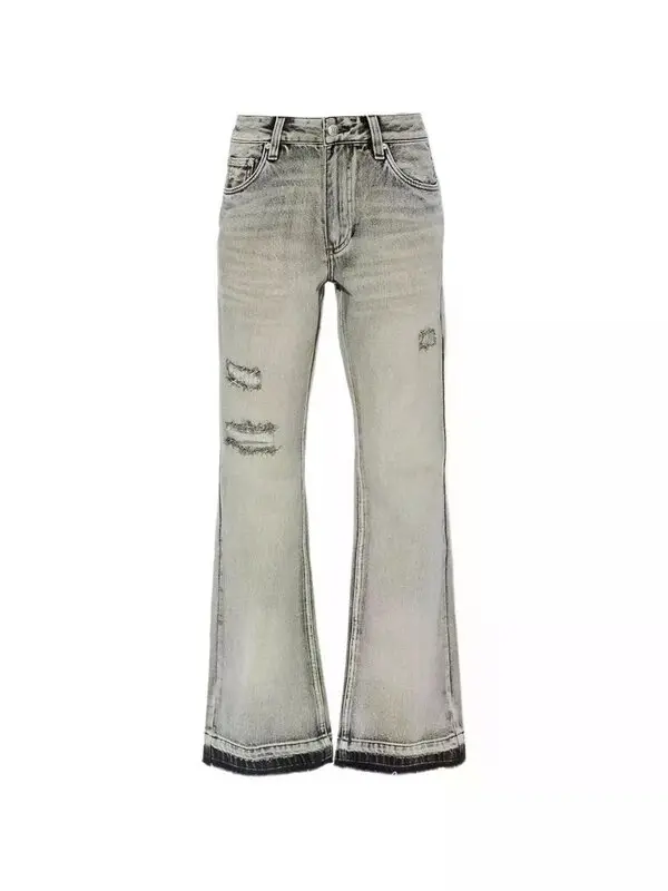 MISBHV Distressed Bootcut Jeans