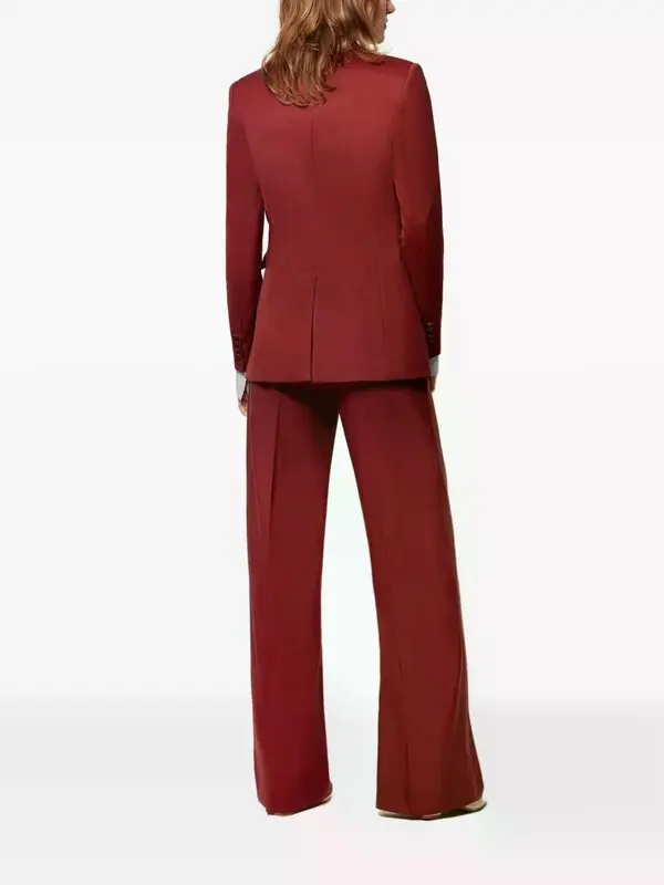 Another Tomorrow Single-button Peaked-lapel Blazer