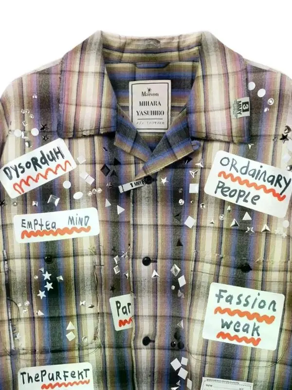 Mihara Yasuhiro Checked Shirt