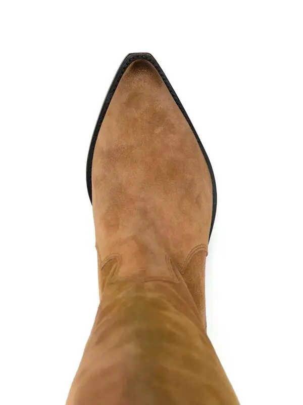 Isabel Marant Étoile Denvee Suede Knee-high Boots - Brown