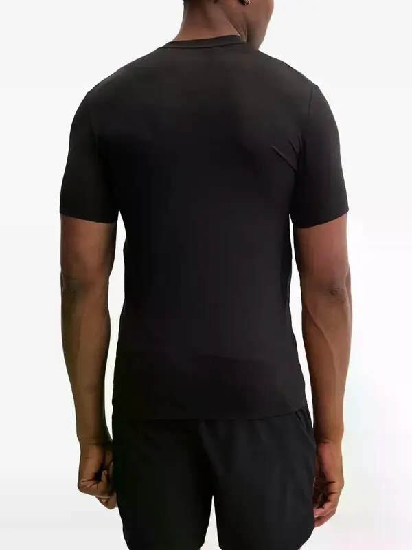 EA7 Logo Print Crew Neck T-shirt