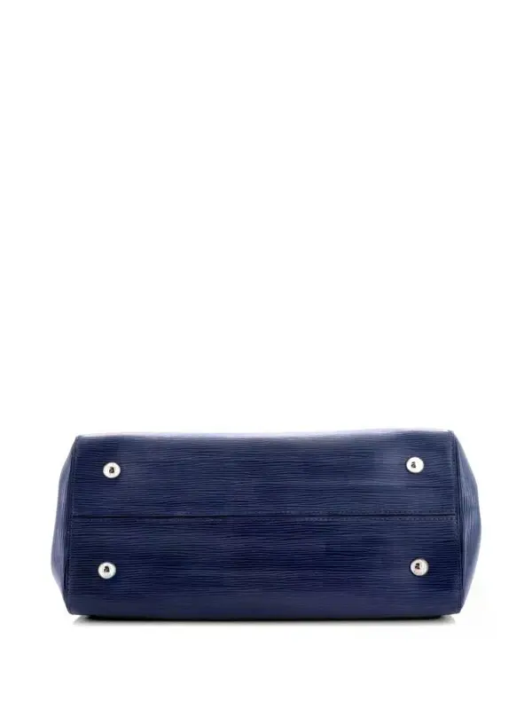LOUIS VUITTON Epi Leather Mm Satchel - Blue