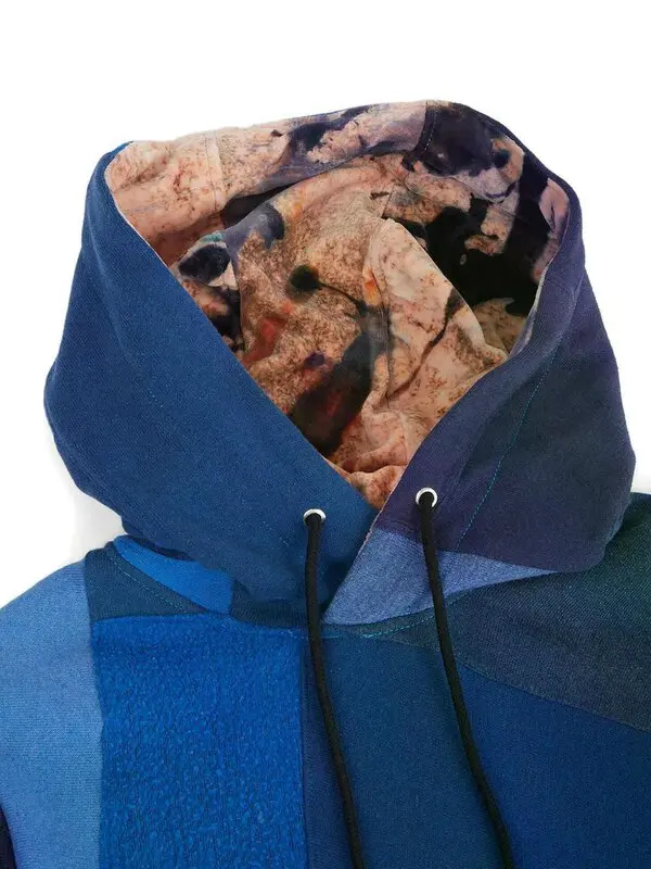DRX FARMAXY FOR LN-CC Patchwork Multi-panel Hoodie