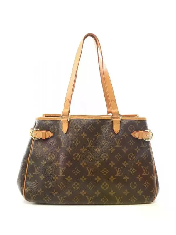 LOUIS VUITTON Monogram Batignolles Horizontal Shoulder Bag - Brown