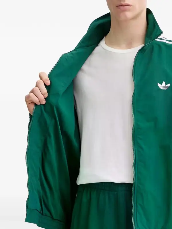 Adidas Firebird Logo-embroidered Track Jacket