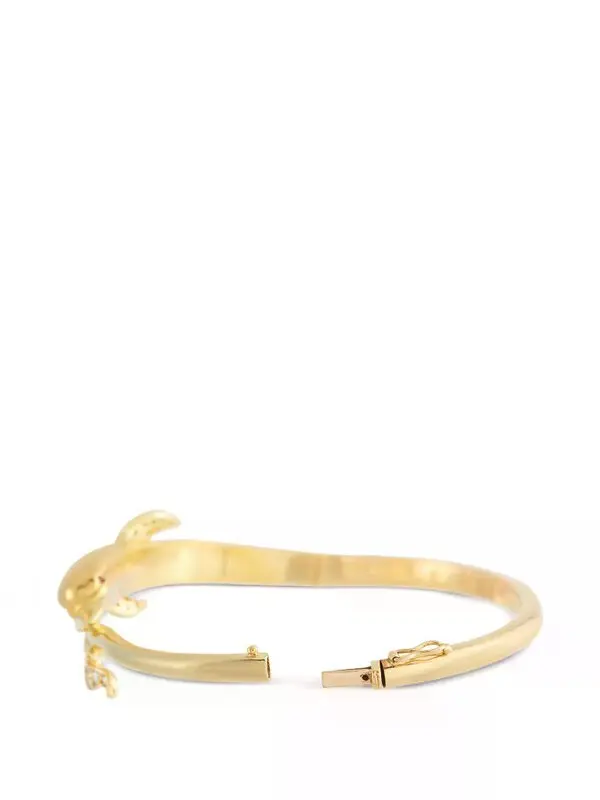 CARRERA Y CARRERA 18k Yellow Diamond Dolphin Bracelet
