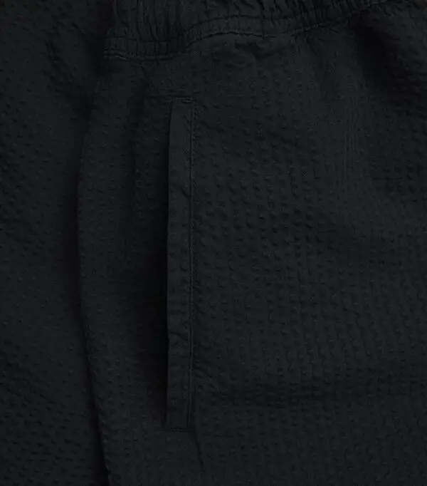 WAX LONDON Cotton Seersucker Relaxed Fit Shorts