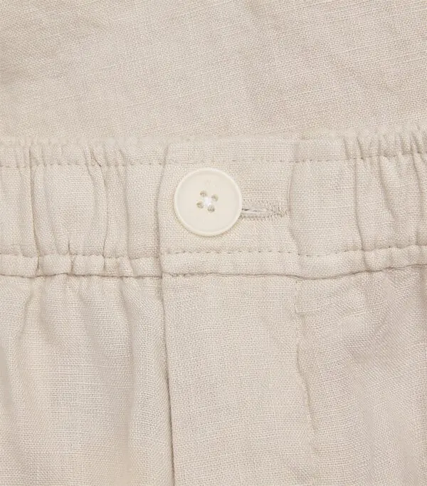 WAX LONDON Kurt Linen Shorts