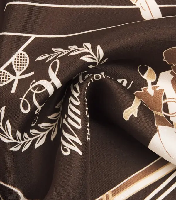 Ralph Lauren Purple Label X Wimbledon Silk Pocket Square