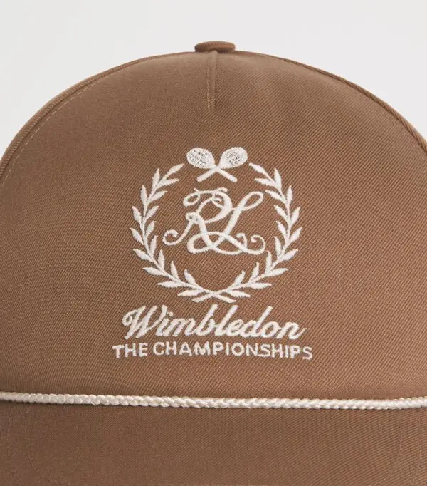 Ralph Lauren Purple Label X Wimbledon Silk Baseball Cap