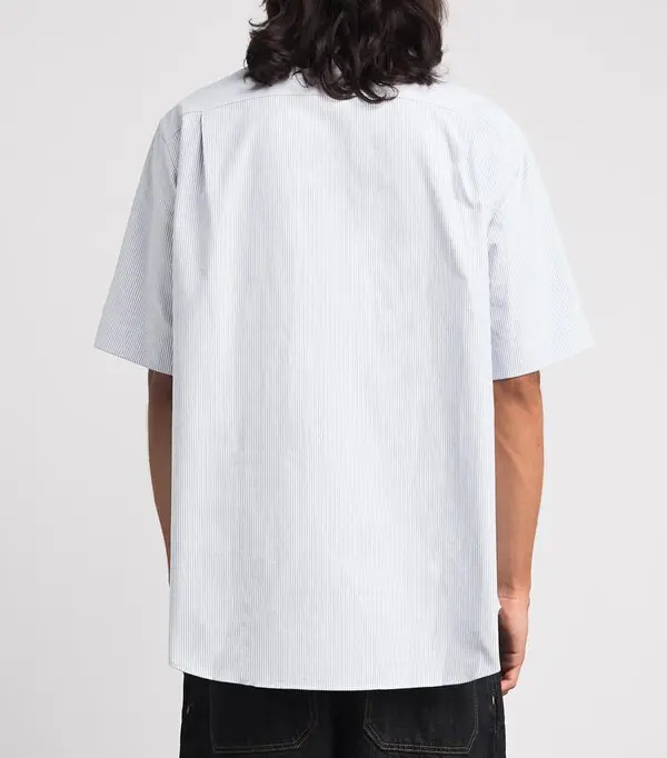 VIVIENNE WESTWOOD Organic Cotton Stripe Bowling Shirt
