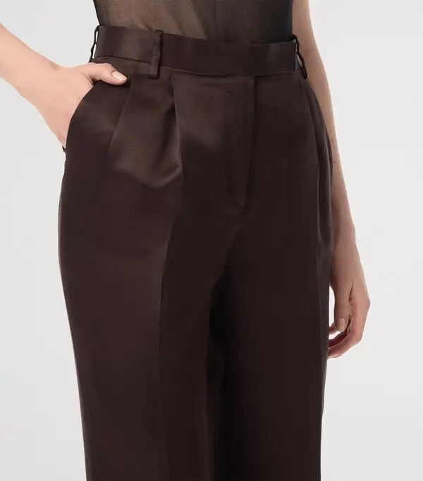 TOM FORD Silk Tailored Trousers