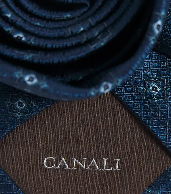 Canali Silk Jacquard Neck Tie