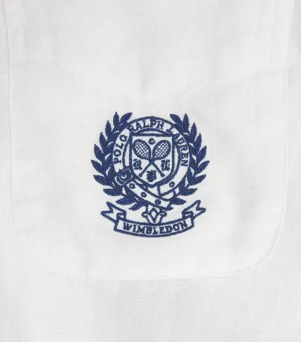 Polo Ralph Lauren X Wimbledon Cotton Logo Crest Shirt