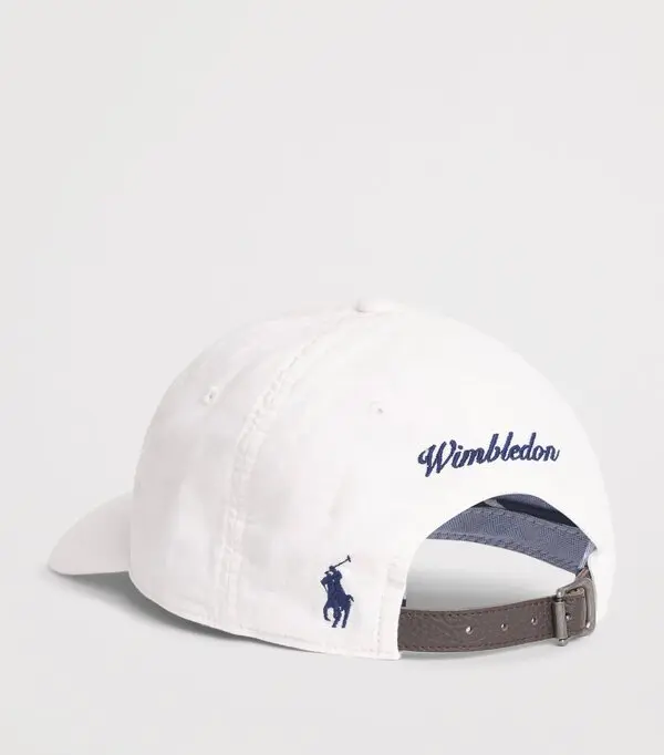 Polo Ralph Lauren Wimbledon Linen Logo Cap