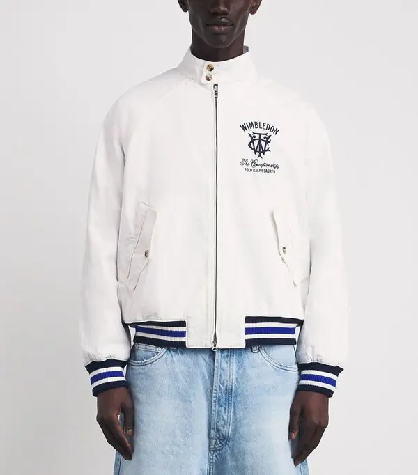 Rlx Ralph Lauren X Wimbledon Twill Windbreaker Jacket