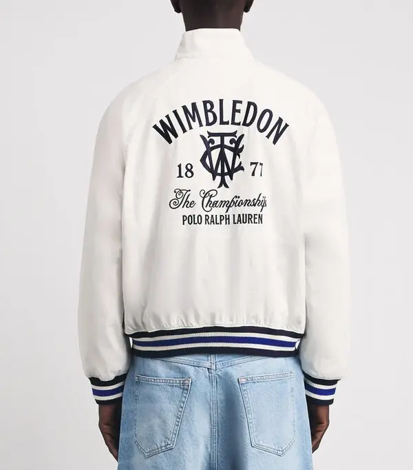 Rlx Ralph Lauren X Wimbledon Twill Windbreaker Jacket