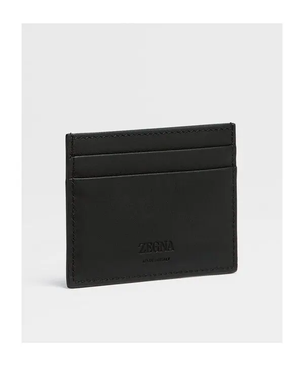 Zegna Leather Smooth Cardholder