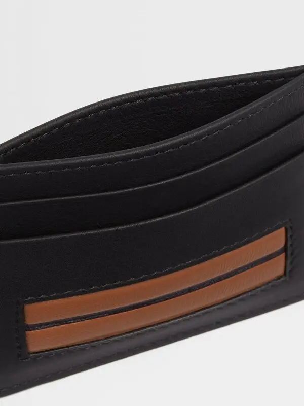 Zegna Leather Smooth Cardholder