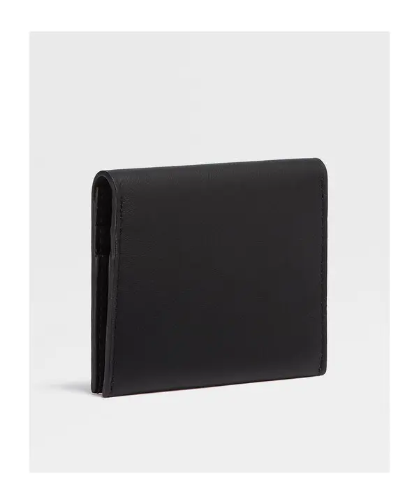 Zegna Foldable Leather Cardholder