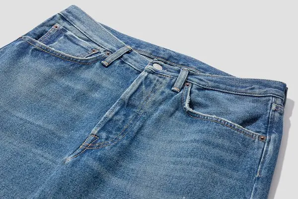 Acne Studios Distressed Relaxed Fit Jeans