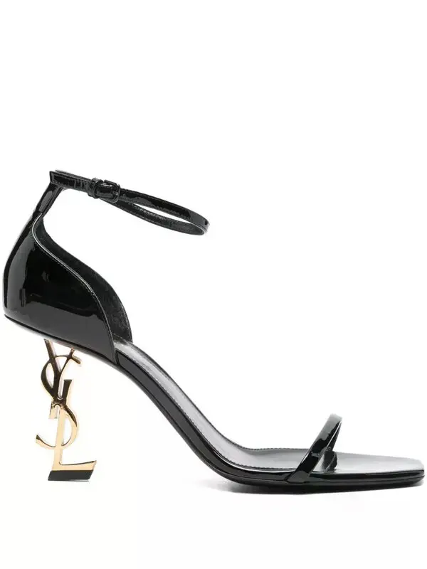 Saint Laurent Opyum 85mm Patent Leather Sandals