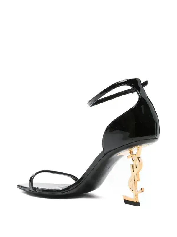 Saint Laurent Opyum 85mm Patent Leather Sandals
