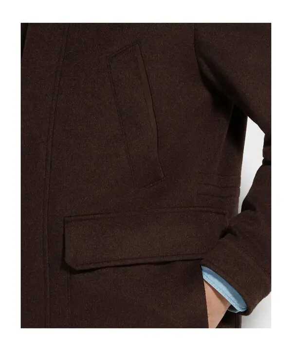 Zegna Cashmere High-neck Jacket