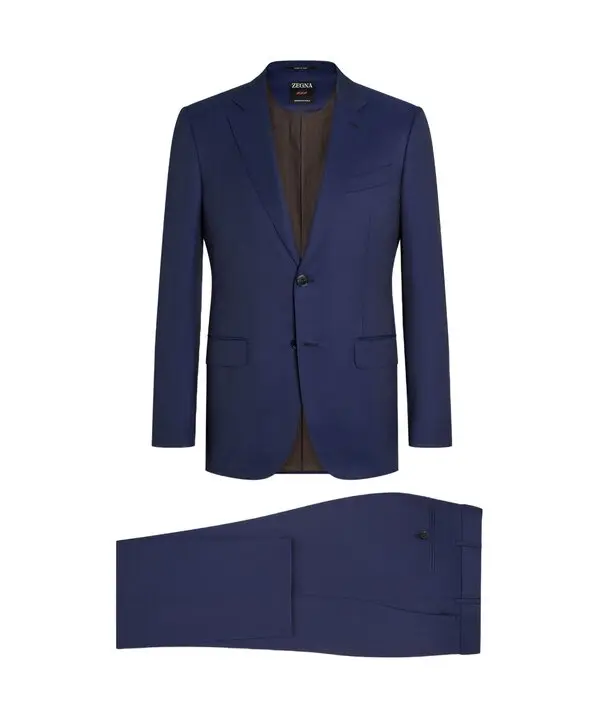 Zegna Single-breasted Centoventimila Suit - Blue