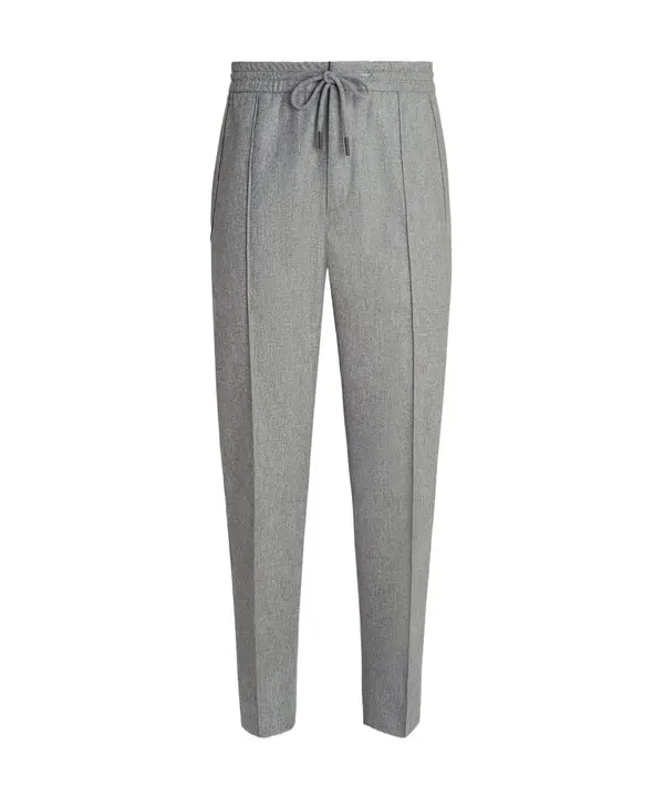 Zegna Drawstring Elastic Waist Pants