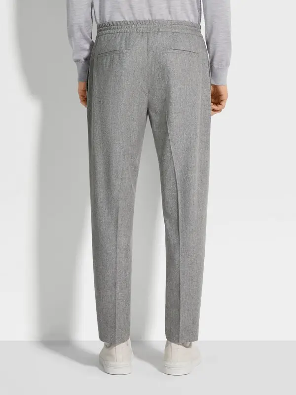 Zegna Drawstring Elastic Waist Pants