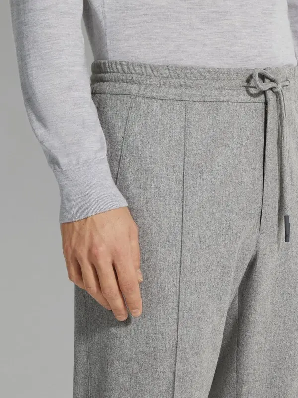 Zegna Drawstring Elastic Waist Pants