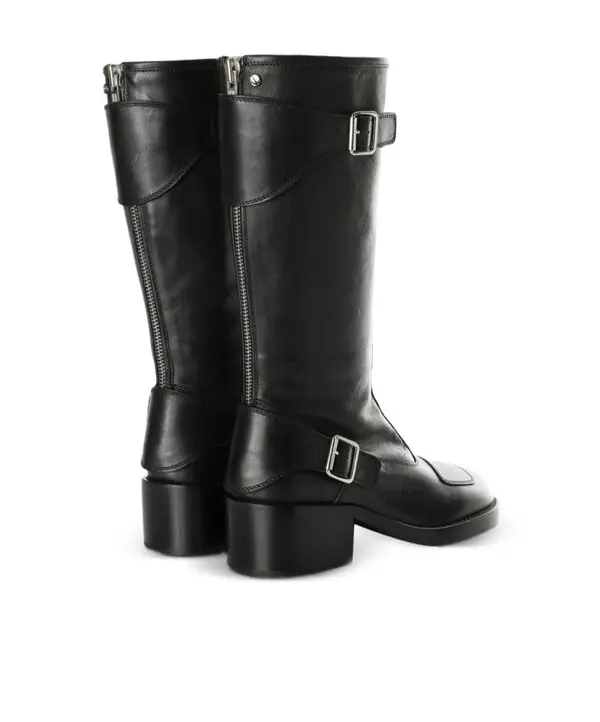 ANN DEMEULEMEESTER Buckle Detail Boots