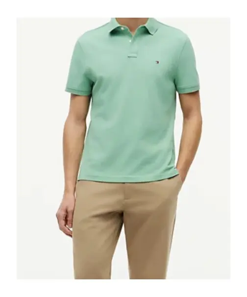 Tommy Hilfiger Logo-embroidered Polo Shirt