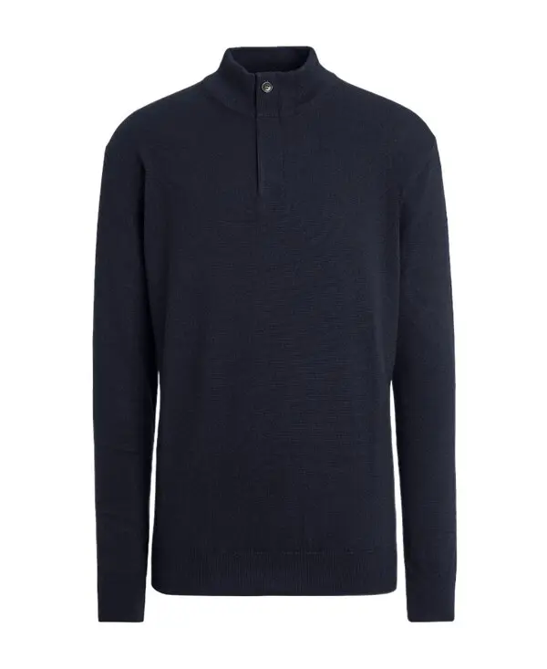 Zegna Zipper Turtleneck Sweater - No