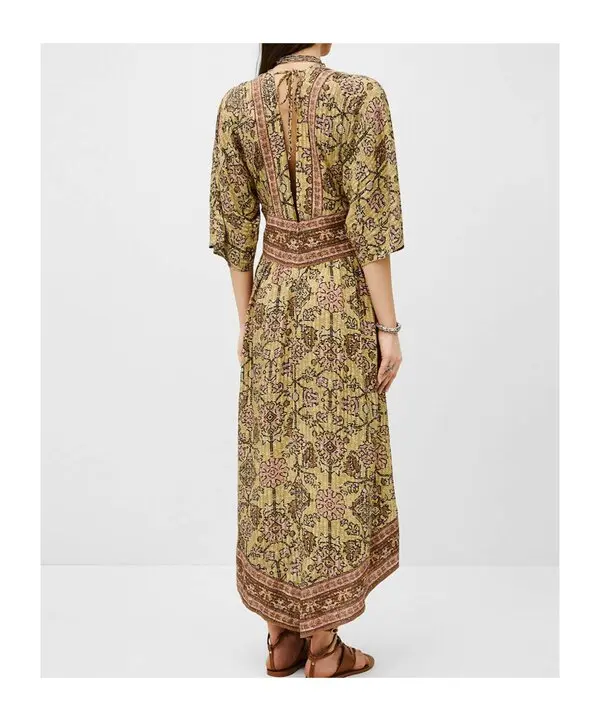 Ba&sh V-neck Printed Dress
