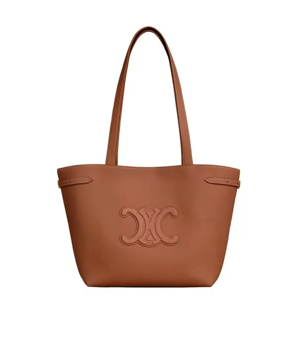 Celine Small Cabas Anaïs Cuir Triomphe Shoulder Bag - Tan