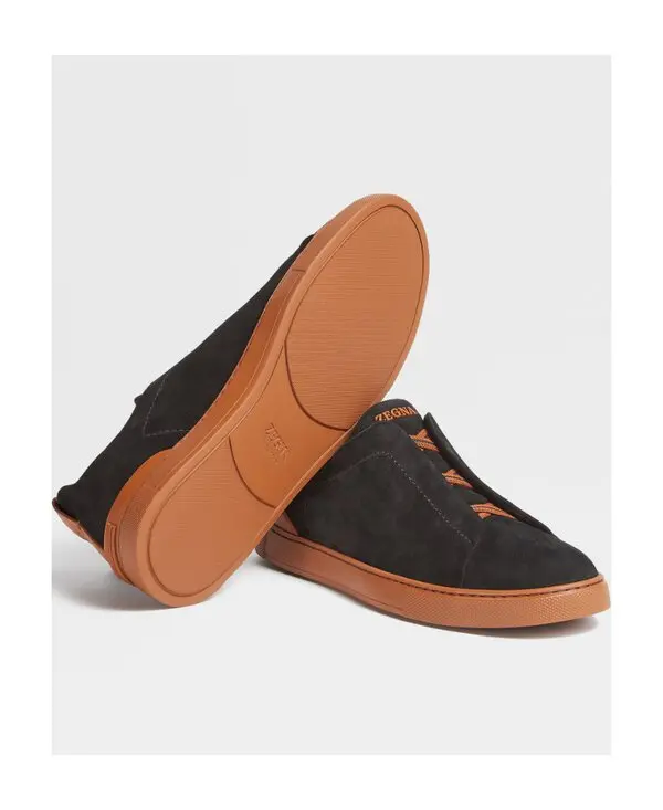 Zegna Triple Stitch Low-top Sneakers