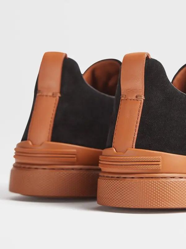Zegna Triple Stitch Low-top Sneakers