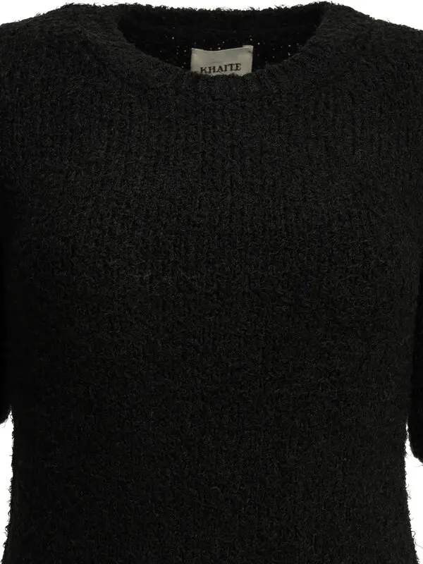Khaite Short Sleeve Crewneck Jumper