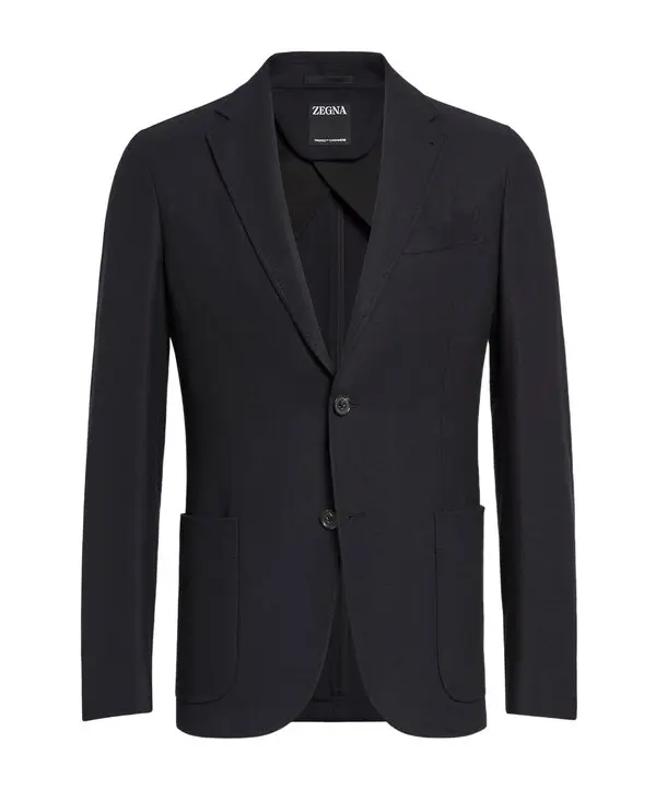 Zegna Trofeo Wool Cashmere Blazer