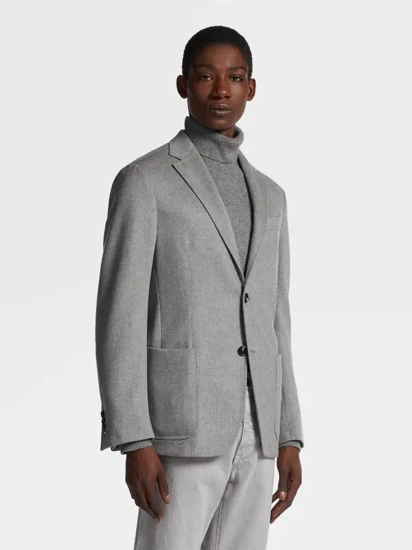 Zegna Oasi Cashmere Suit Jacket