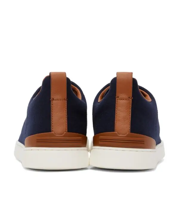 Zegna Triple Stitch Wool Sneakers
